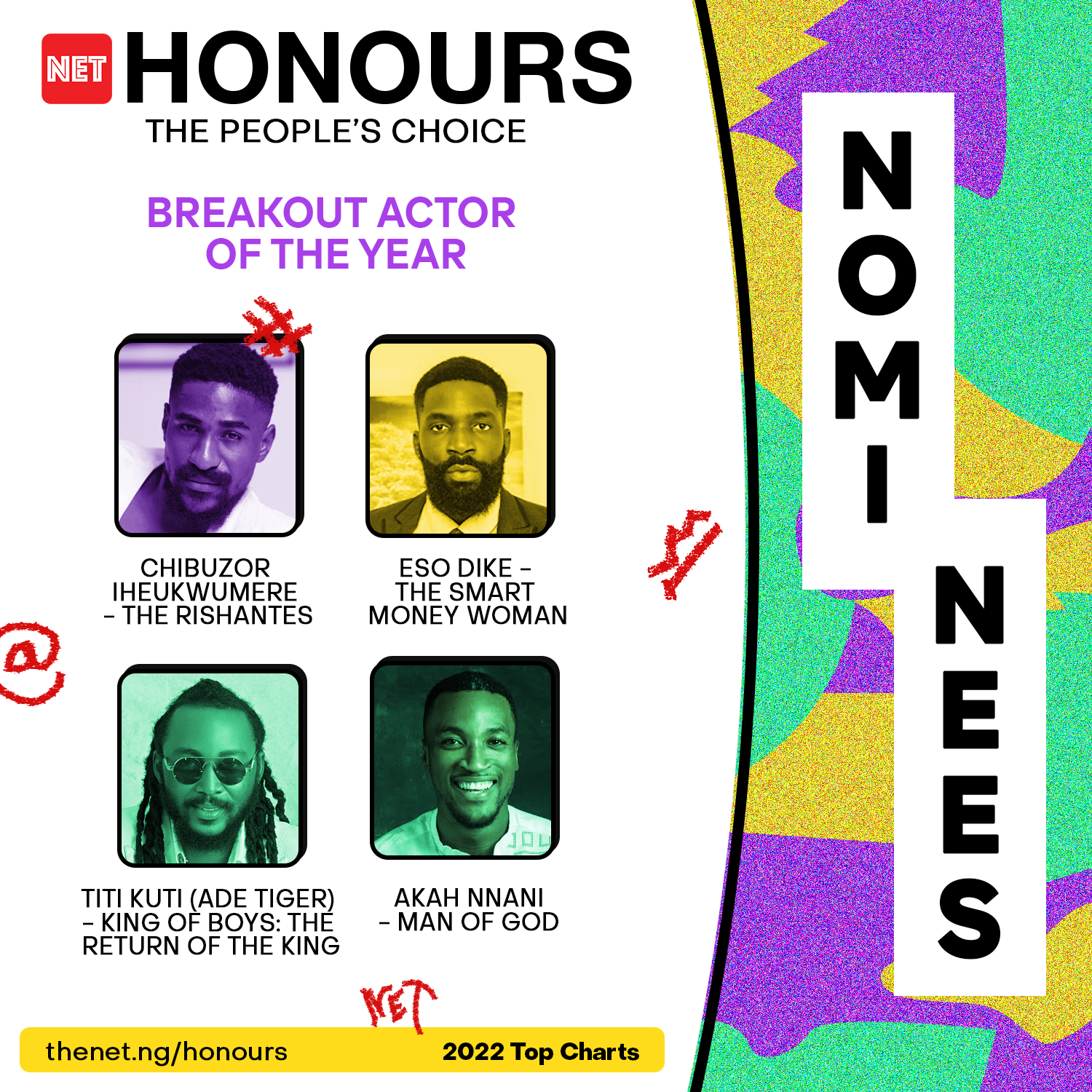 NET Honours 2022: Eso Dike, Titi Kuti and more Nominated for First-Ever ...