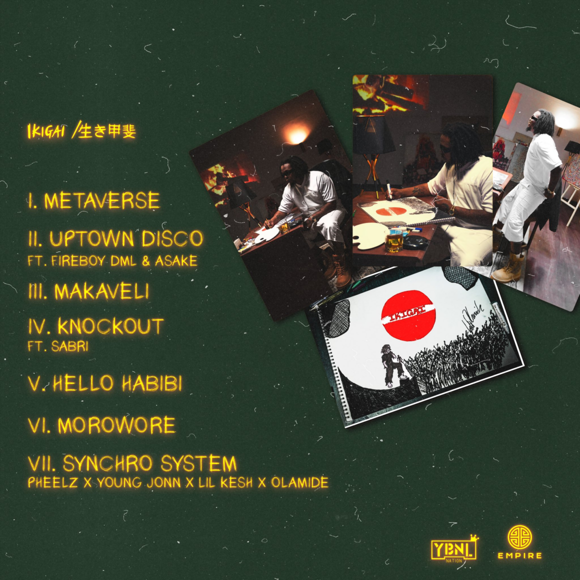 Olamide to drop 'Ikigai' featuring Asake, Fireboy, and a YBNL reunion ...